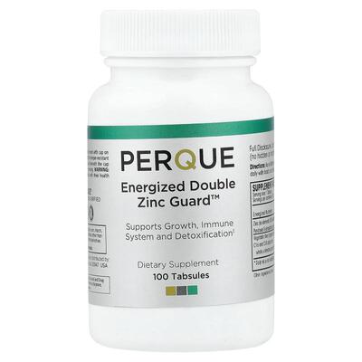 PERQUE,Energized Double Zinc Guard™, 100 Tabsules