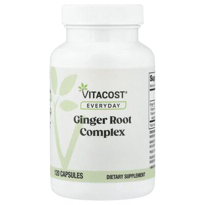 Vitacost日常系列生姜根复合物姜根补充剂冬日柔润温馨相伴光景