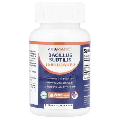 Vitamatic,枯草芽孢杆菌，60 粒 DRCaps