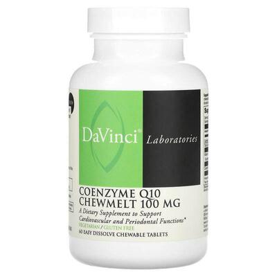 DaVinci Laboratories of Vermont,Coenzyme Q10 Chewmelt, 100 m