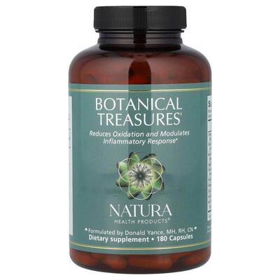 Natura Health Products,Botanical Treasures®, 180 Capsules