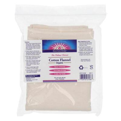 Heritage Store,The Palma Christi, Organic Cotton Flannel, 1