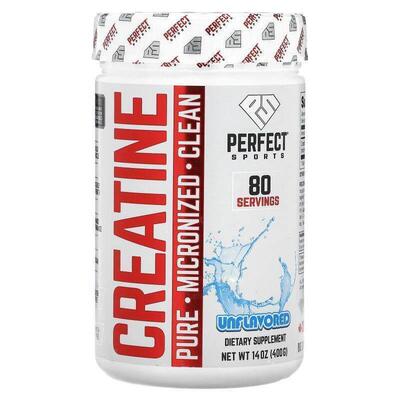 Perfect Sports,Creatine, Unflavored, 14 oz (400 g)