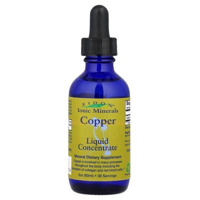 Eidon Mineral Supplements,Copper, Liquid Concentrate