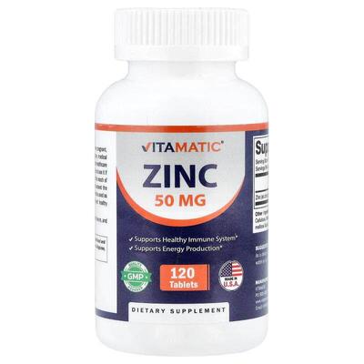 Vitamatic,锌片，50 毫克，120 片