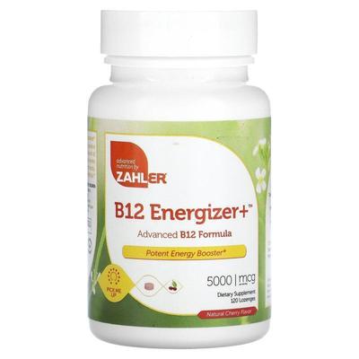 Zahler,B12 Energizer, Natural Cherry, 10 Lozenges