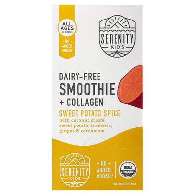Serenity Kids,Dairy-Free Smoothie + Collagen, All Ages, Swee