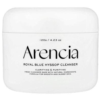Arencia,皇室蓝牛膝米洁面乳，4.23 盎司（120 克）