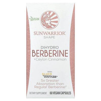 太阳勇士,Shape, Dihydro Berberine + Ceylon Cinnamon, 60 Vega