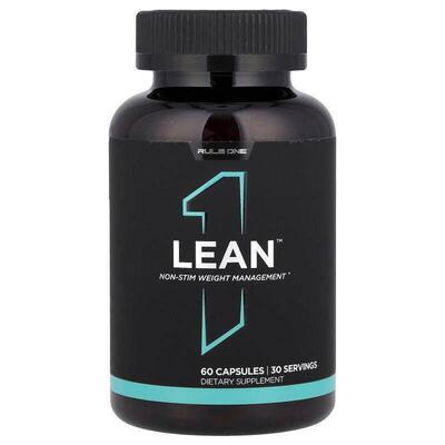 Rule One Proteins,Lean™, Non-Stim Weight Management, 60 Caps