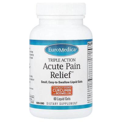 EuroMedica,Acute Pain Relief, 60 Liquid Gels
