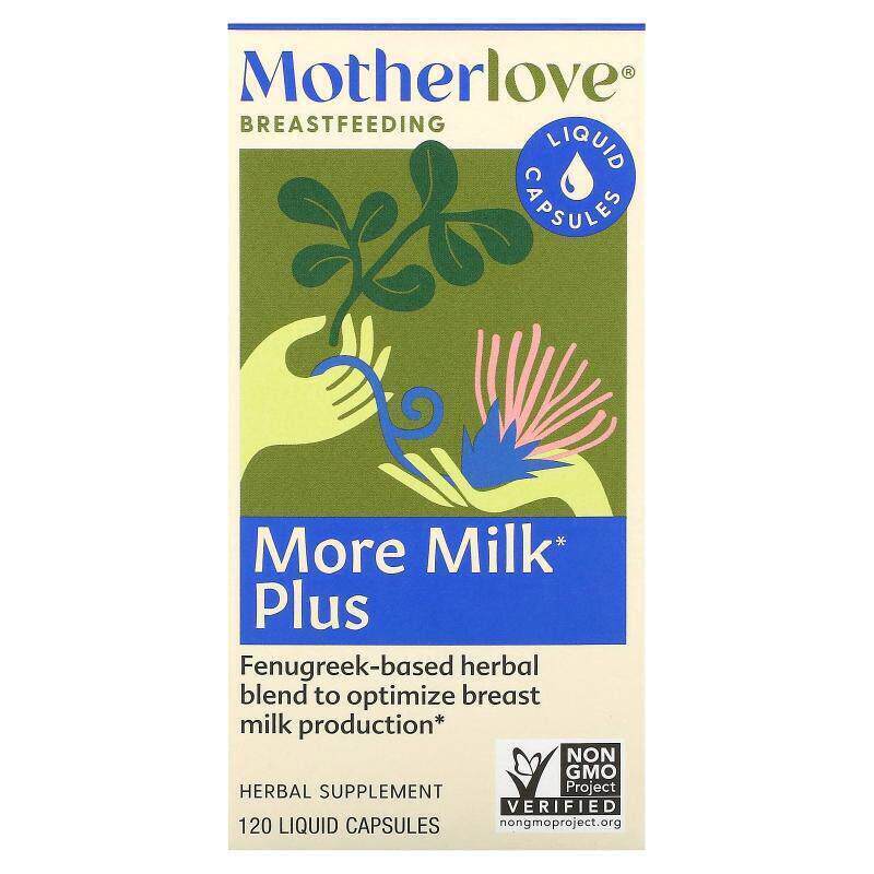 Motherlove,更多Milk Plus,120液体胶囊