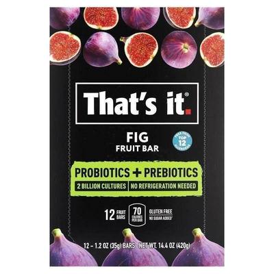 That's It,Probiotics + Prebiotics  Fruit Bar, Mango