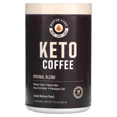 RAPIDFIRE,Keto Coffee, Original Blend, Instant
