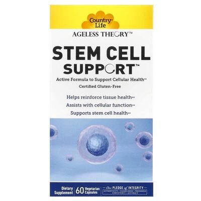 乡村生活,Ageless Theory, Stem Cell Support, 60 Vegetarian Ca