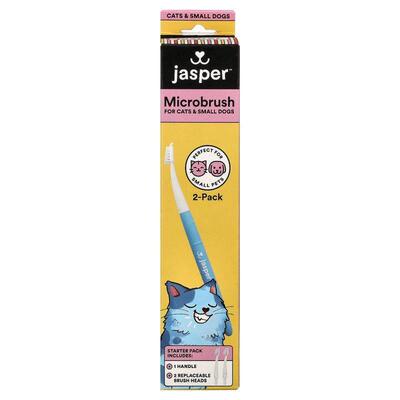Jasper,Microbrush Kit, For Cats &Small Dogs