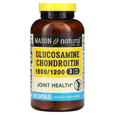 Mason Natural,Glucosamine Chondroitin, 280 Capsules