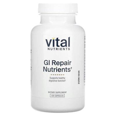Vital Nutrients,GI Repair Nutrients, 120 Capsules