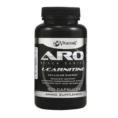Vitacost,Black Series L-Carnitine, 500 mg, 100 Capsules