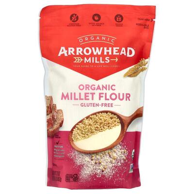 雅乐妙,Organic Millet Flour, Gluten-Free, 23 oz (652 g)