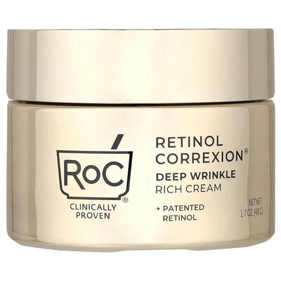 洛克,Retinol Correxion®, Deep Wrinkle Rich Cream, 1.7 oz (48