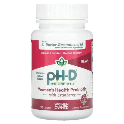 pH-D Feminine Health,Women's Health Probiotic, 30 Count