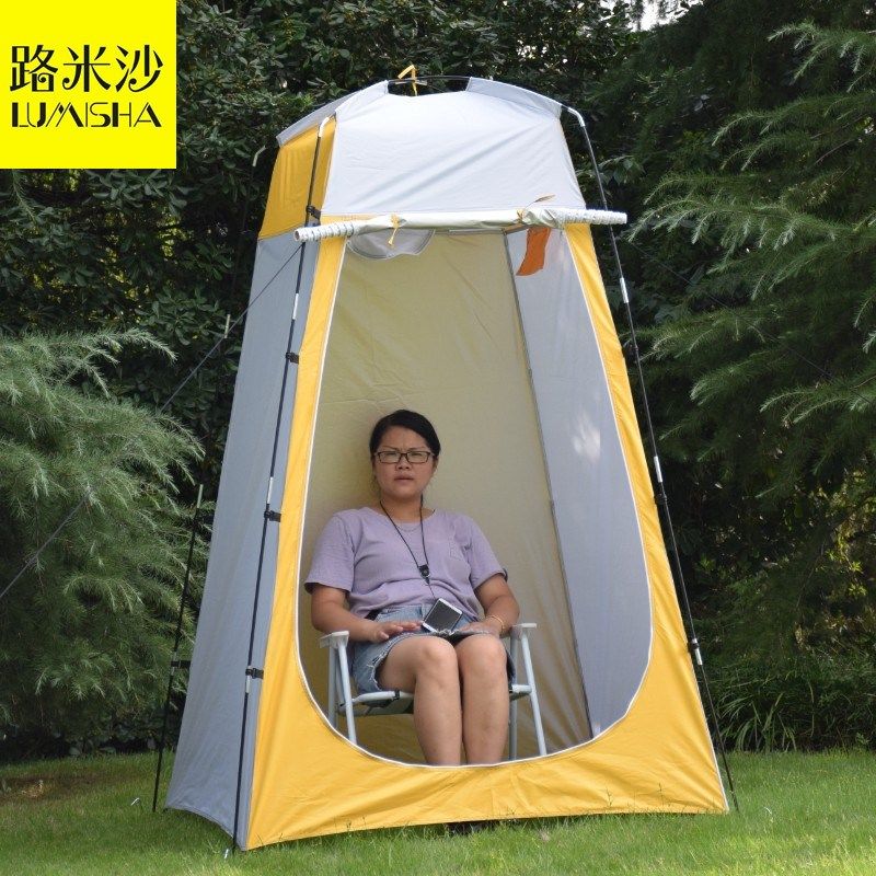 帐篷户外便携更衣帐篷沐浴洗澡保暖帐外景游N泳换衣室移动厕所包