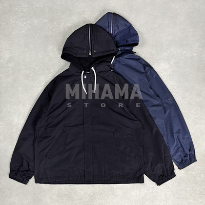 NANAMICA尼龙宽松连帽夹克外套