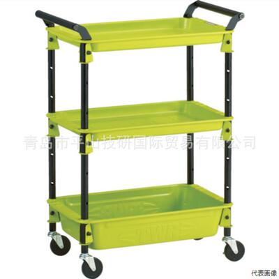 TRUSCO中山TWR-4-GR三层工具车手推车三层小推车