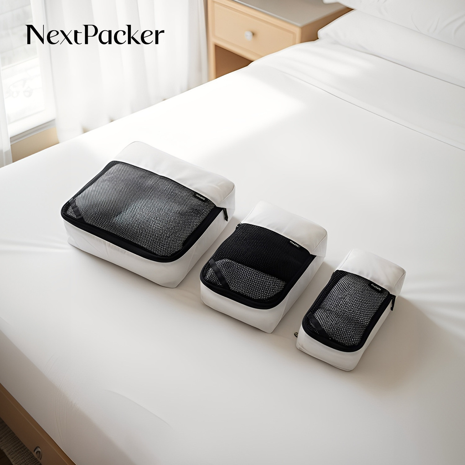 NextPacker翌至双层旅行收纳包干湿分离行李箱整理超轻衣服收纳袋