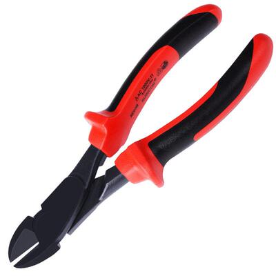 罗宾汉REV-H8高压绝缘斜口钳斜嘴钳剪线钳重型斜咀钳200mm8英寸
