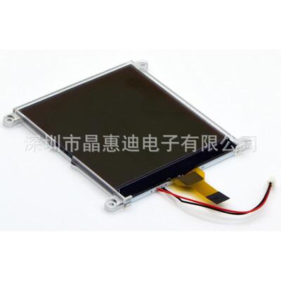 液晶显示屏 LCM 3.2寸显示屏 160160点阵 UC1698 COG模组 黑膜