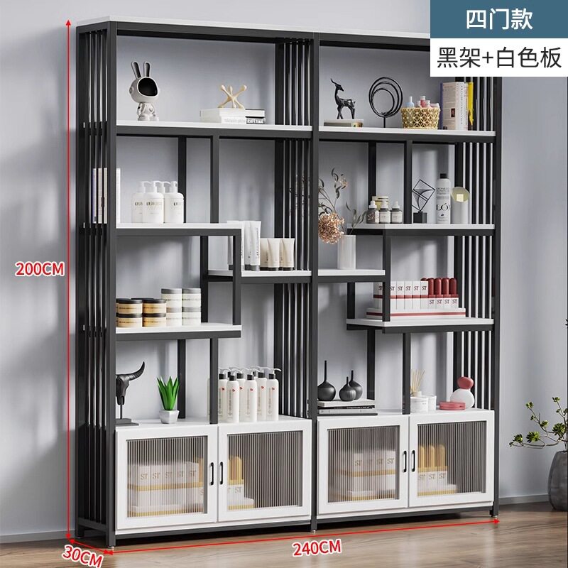 商用展示架美甲化妆品展柜多层置物架落地产品陈列架样品摆件货柜