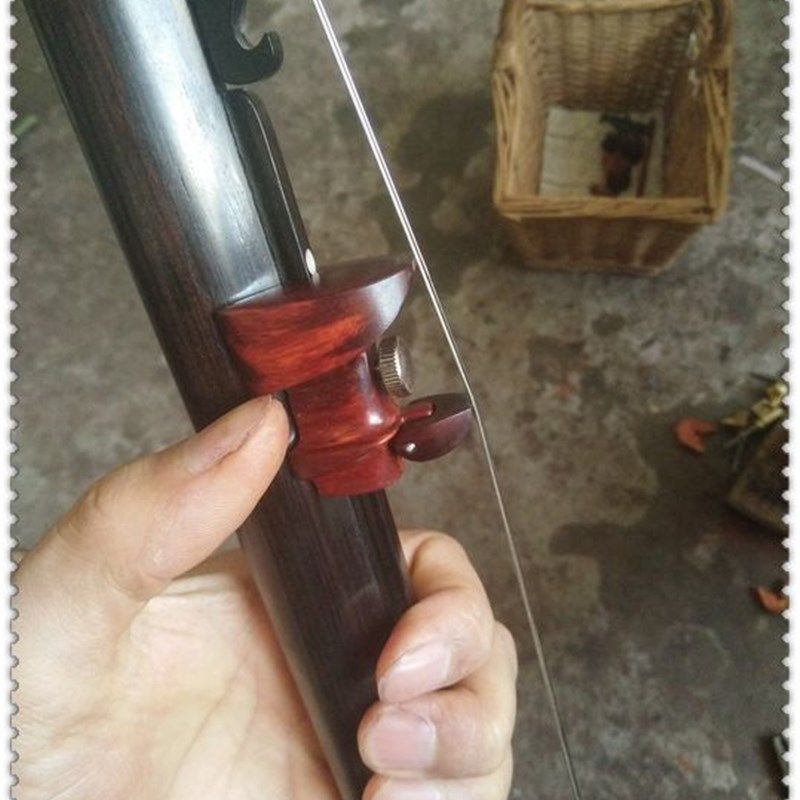 改进 豫剧调变调紫檀板胡腰码 跑道 豫剧板胡腰码 板胡千斤