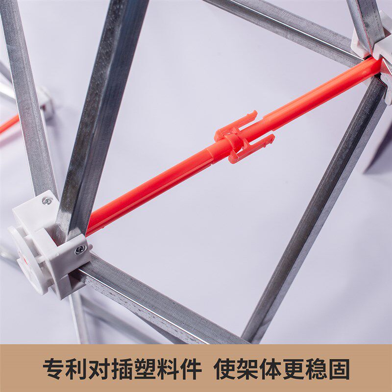 户外防风拉网展架桁架折叠海报架活动签名N签到墙舞台伸缩背景架