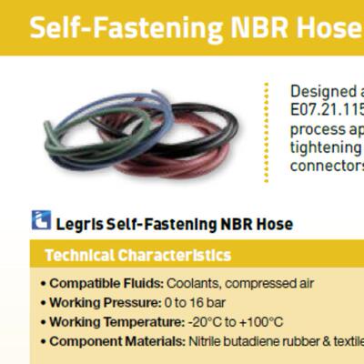 Legris乐可利自束式橡胶管1040H6201/1080H6901/1100H5602