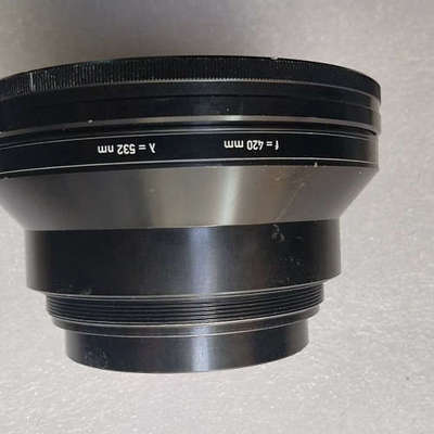 德国LINOS激光场镜，焦距420mm，波长532nm，实物议价