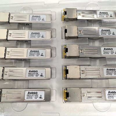 {议价}Avago安华高ABCU-5710RZ千兆电口光模块 千兆光