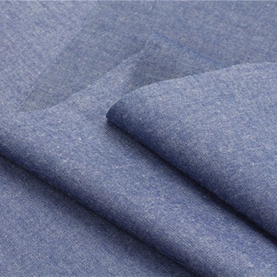 特加厚加密耐磨秋冬山东魏桥纯棉牛仔布料薄裤料服装面料