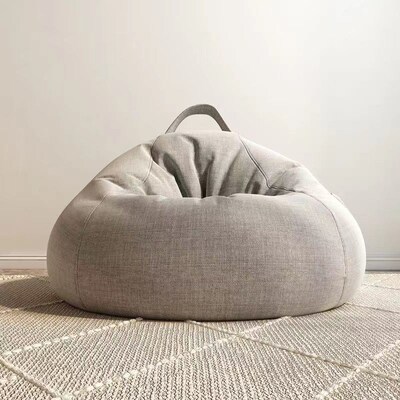 速发懒卧沙发烂躺可睡人室单人小沙发豆沙袋台休闲懒人椅客厅摆可