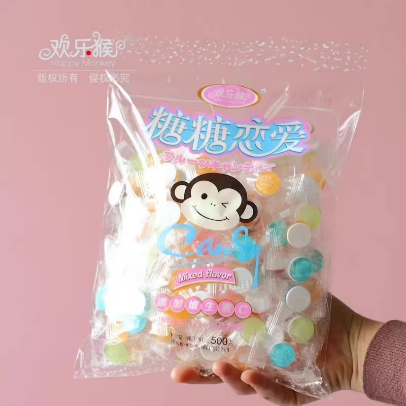 儿童校园分享解馋糖糖恋爱糖果商务餐厅接待糖果混合果味独立包装