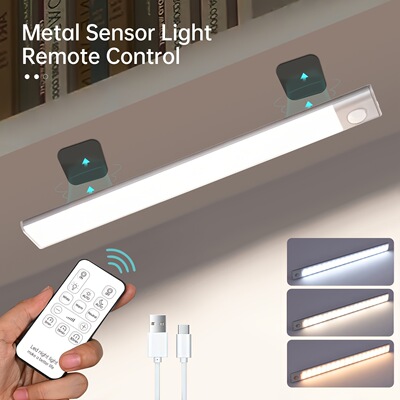 2Pcs Motion Sensor Cabinet Light led Closet Lights 3橱柜灯