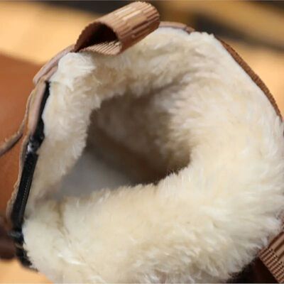 极速2022 Autumn Winter aby Fashion oots with Fur lush for o