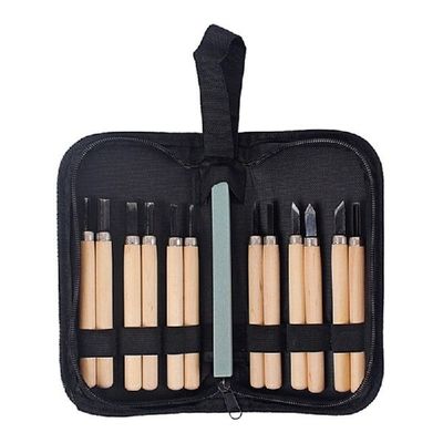 Wood Carving Knife Kit Set Wood Carving Kit,12 Pcs