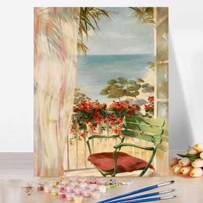 DIY Painting By Numbers Paint Number Color Landscape Decor