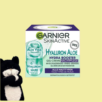 【满300包邮】#德国直邮#Garnier肌肤活力芦荟保湿晚霜50ml