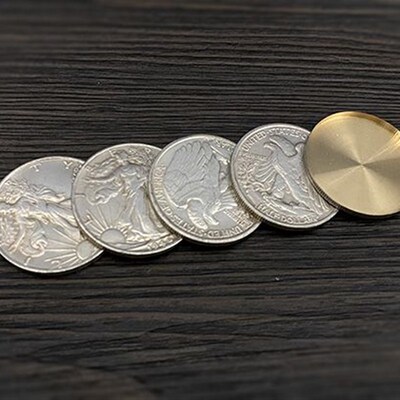 极速Walking Liberty Half Dollar ell and Coin Set (4 Coins 1