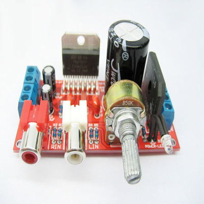 TDA7377套件散件DIY2.0音响功放板交流直流两用2*37W双声道电路板