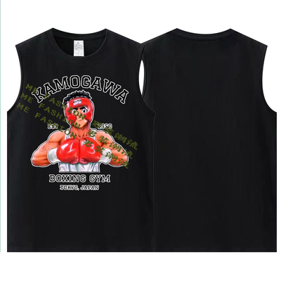 第一神拳Hajime no Ippo背心T恤boxing gym男女拳击动漫日系休闲