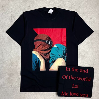 in the end of the world let me love you永远爱你短袖T恤男2026